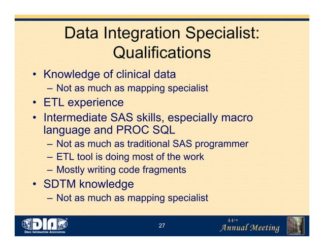 Cdisc sdtm implementation_process _v1 | PPT