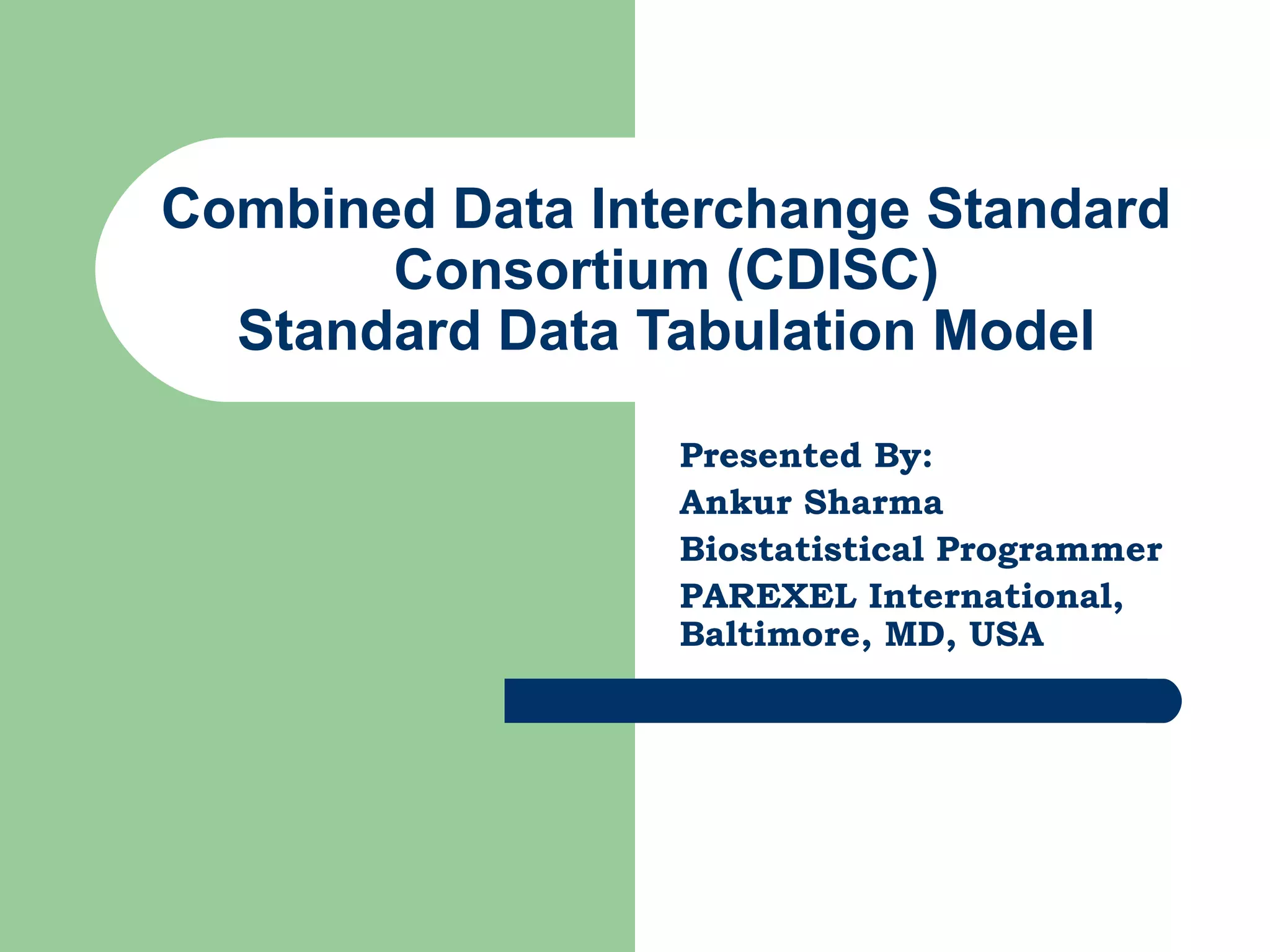 Cdisc Sdtm Domain Presentation Ppt Databases Computer Software And Applications