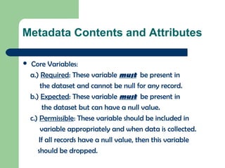 CDISC SDTM Domain Presentation | PPT