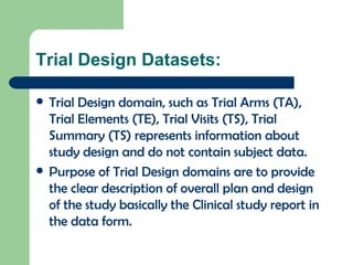 Trial Design Domains | PPT