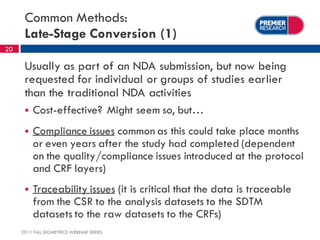 Strategies for Implementing CDISC | PDF | Business | Business and Finance