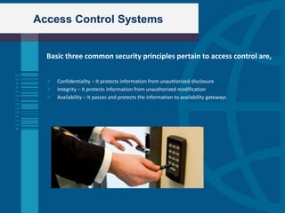 Access Control Systems | PPTX