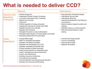 Delivering climate compatible development by Sam Bickersteth | PPTX