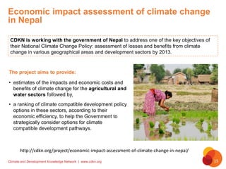 Delivering climate compatible development by Sam Bickersteth | PPTX