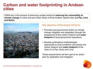 Delivering climate compatible development by Sam Bickersteth | PPTX