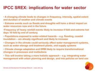 Delivering climate compatible development by Sam Bickersteth | PPTX