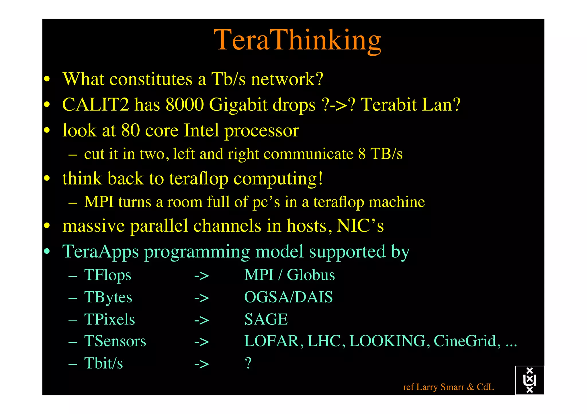 Optical networks, light paths and GRID computing | PDF | Computer ...