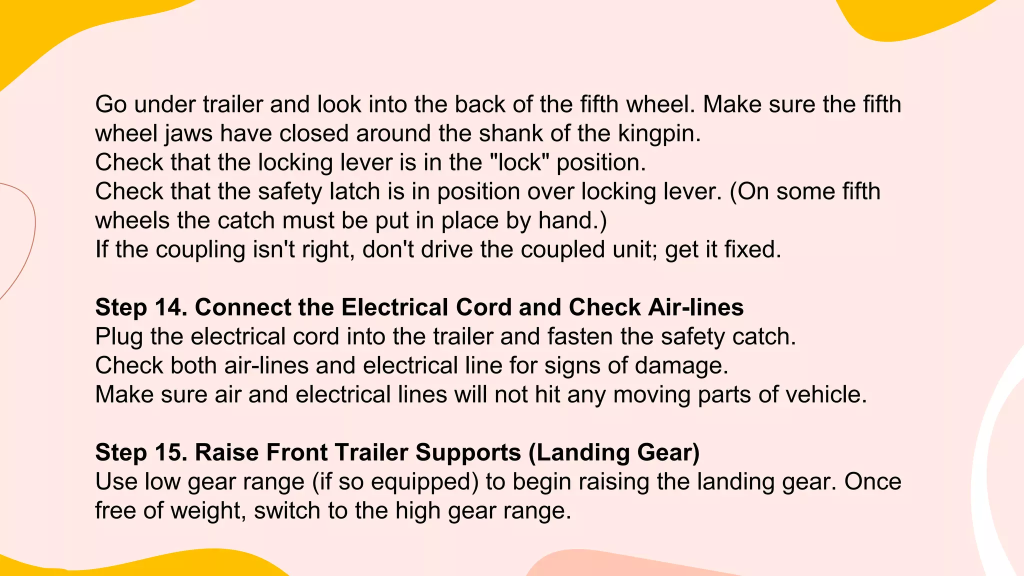 CDL 6 COMBINATION VEHICLES 3.pptx | Off-Road Vehicles | Auto Body Styles