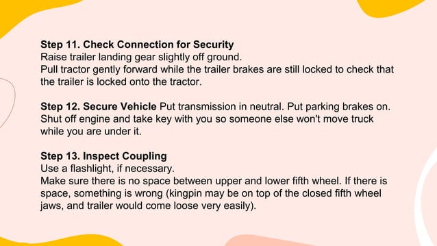 CDL 6 COMBINATION VEHICLES 3.pptx | Off-Road Vehicles | Auto Body Styles