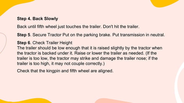 CDL 6 COMBINATION VEHICLES 3.pptx | Off-Road Vehicles | Auto Body Styles