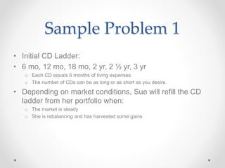 CD ladders: how and why | PPT