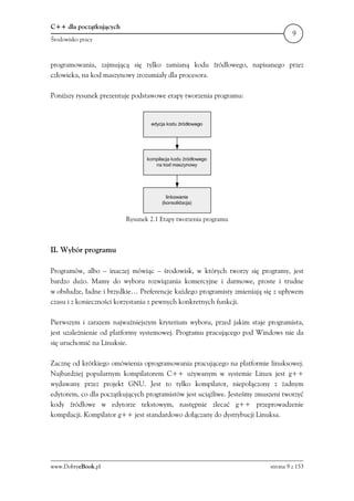 C++ dla poczatkujacych | PDF