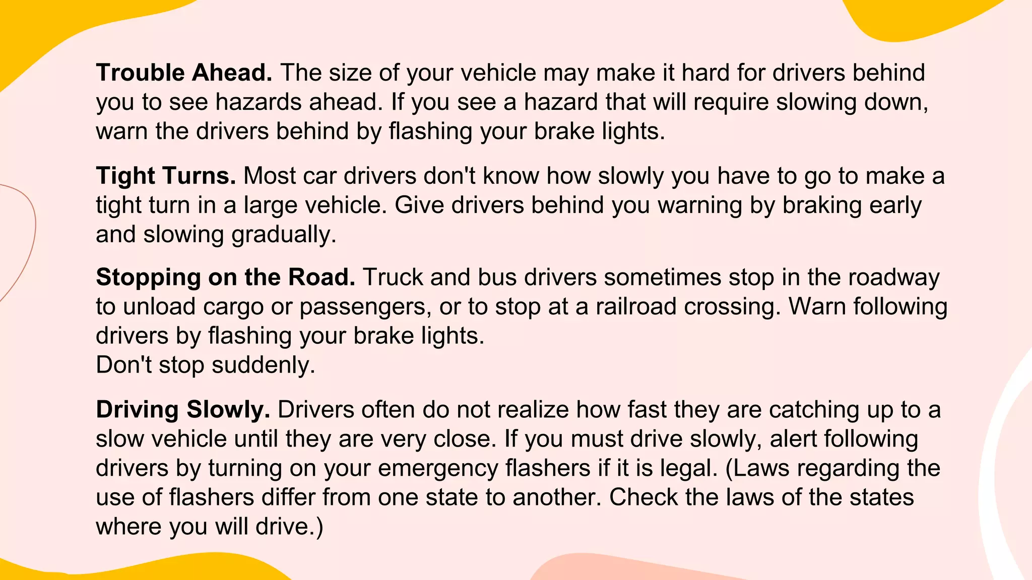 CDL DRIVING SAFELY SLIDE 3.pptx