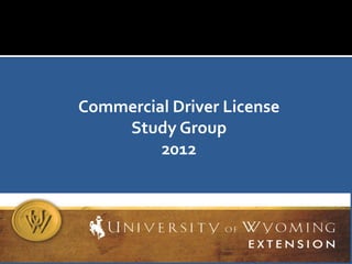 Commercial driver license - part 8 | PPT