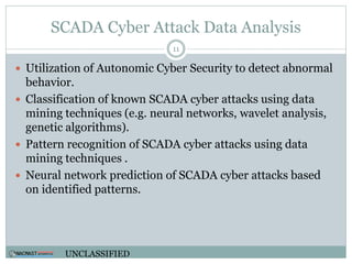 A Cyber Infrastructure SCADA Testbed Environment for Research on the ...