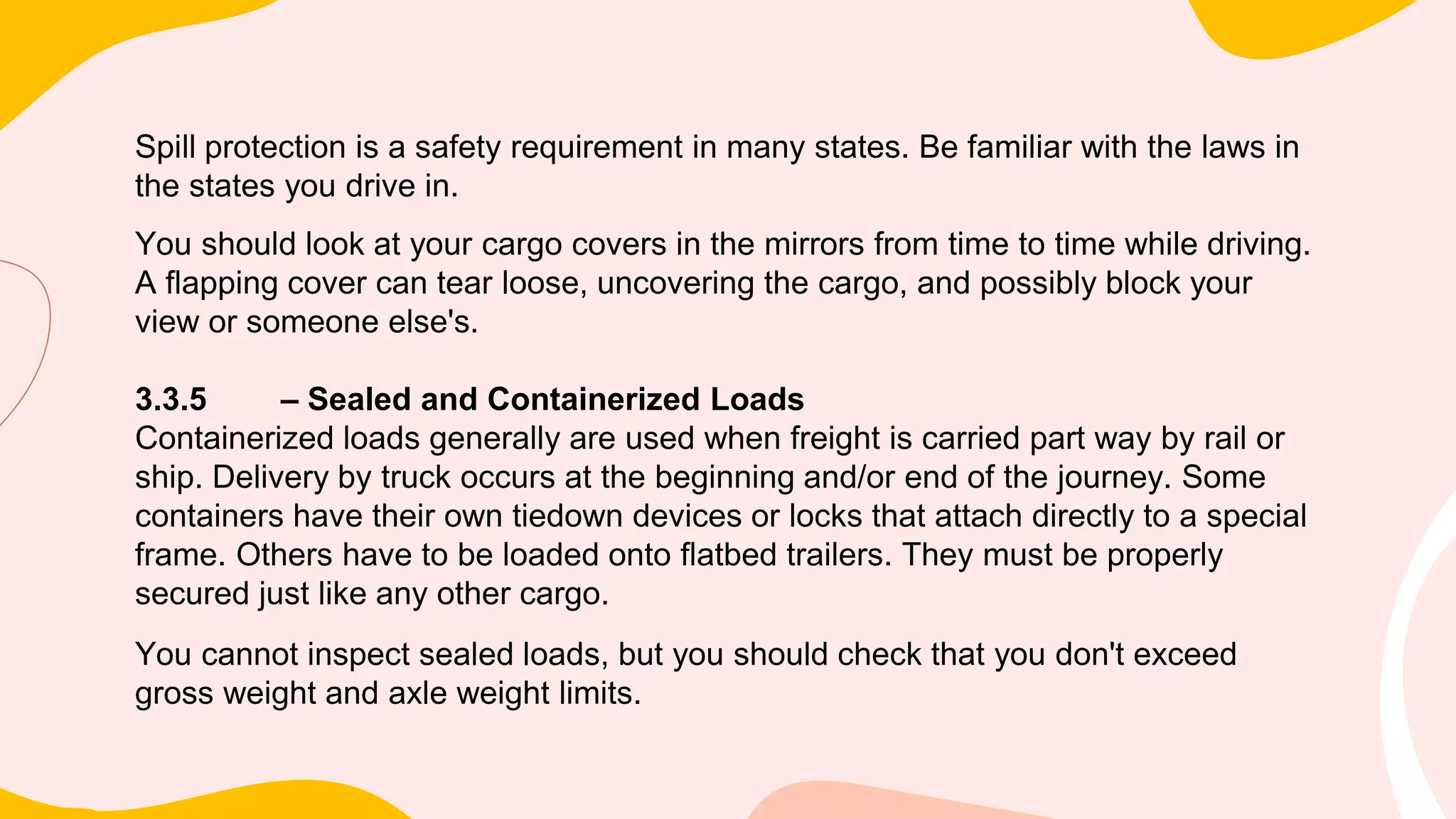 CDL TRANSPORTING CARGO SAFELY.pptx