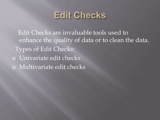 Clinical Data Management | PPTX