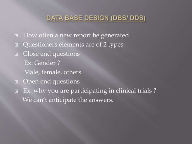 Clinical Data Management | PPTX | Databases | Computer Software and Applications