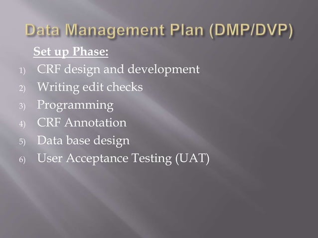 Clinical Data Management | PPTX | Databases | Computer Software and Applications