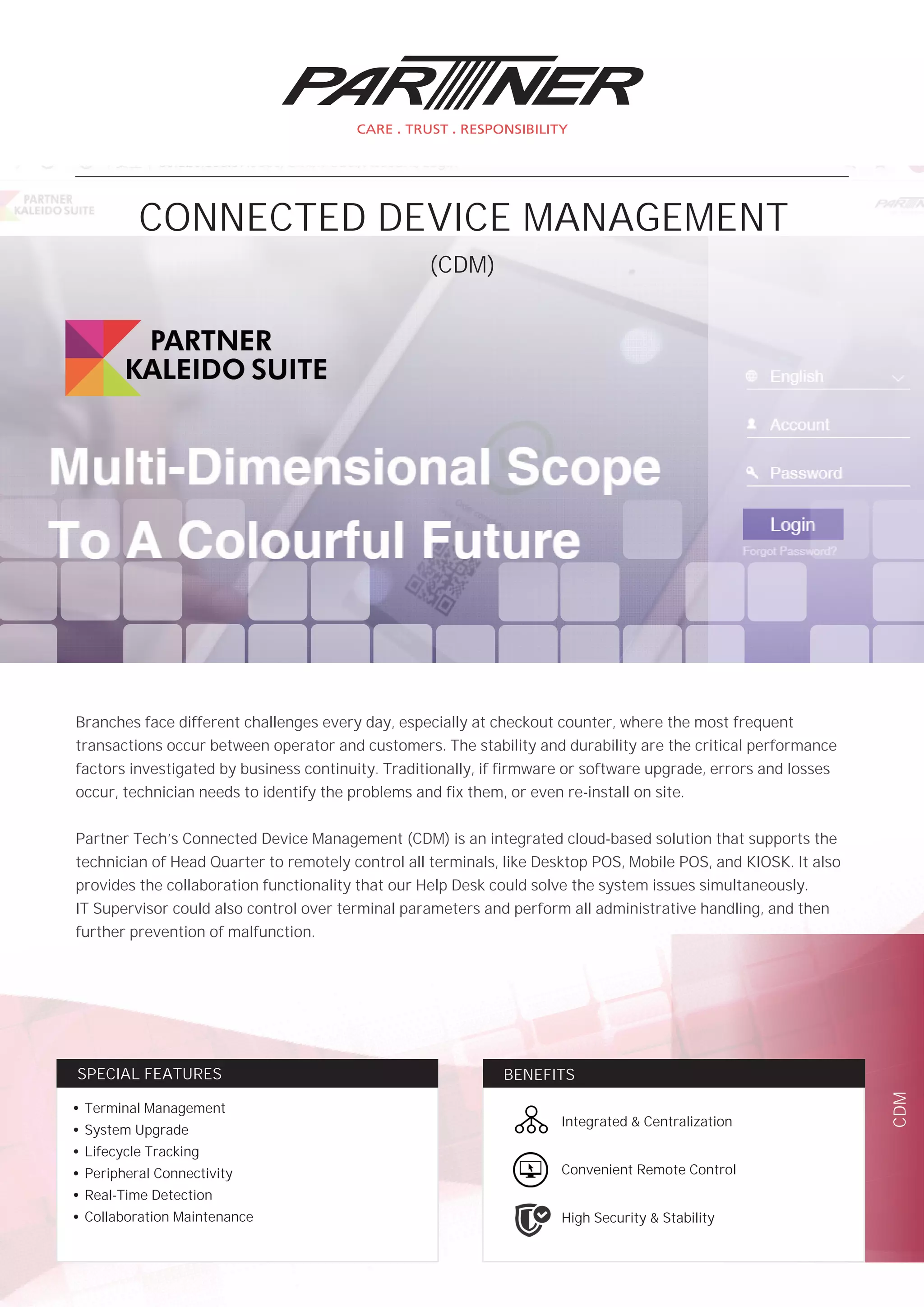 KALEIDO SUITE: CONNECTED DEVICE MANAGEMENT | PDF | Operating Systems ...