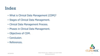 Clinical Data Management: Best Practices and Key Considerations | PPTX