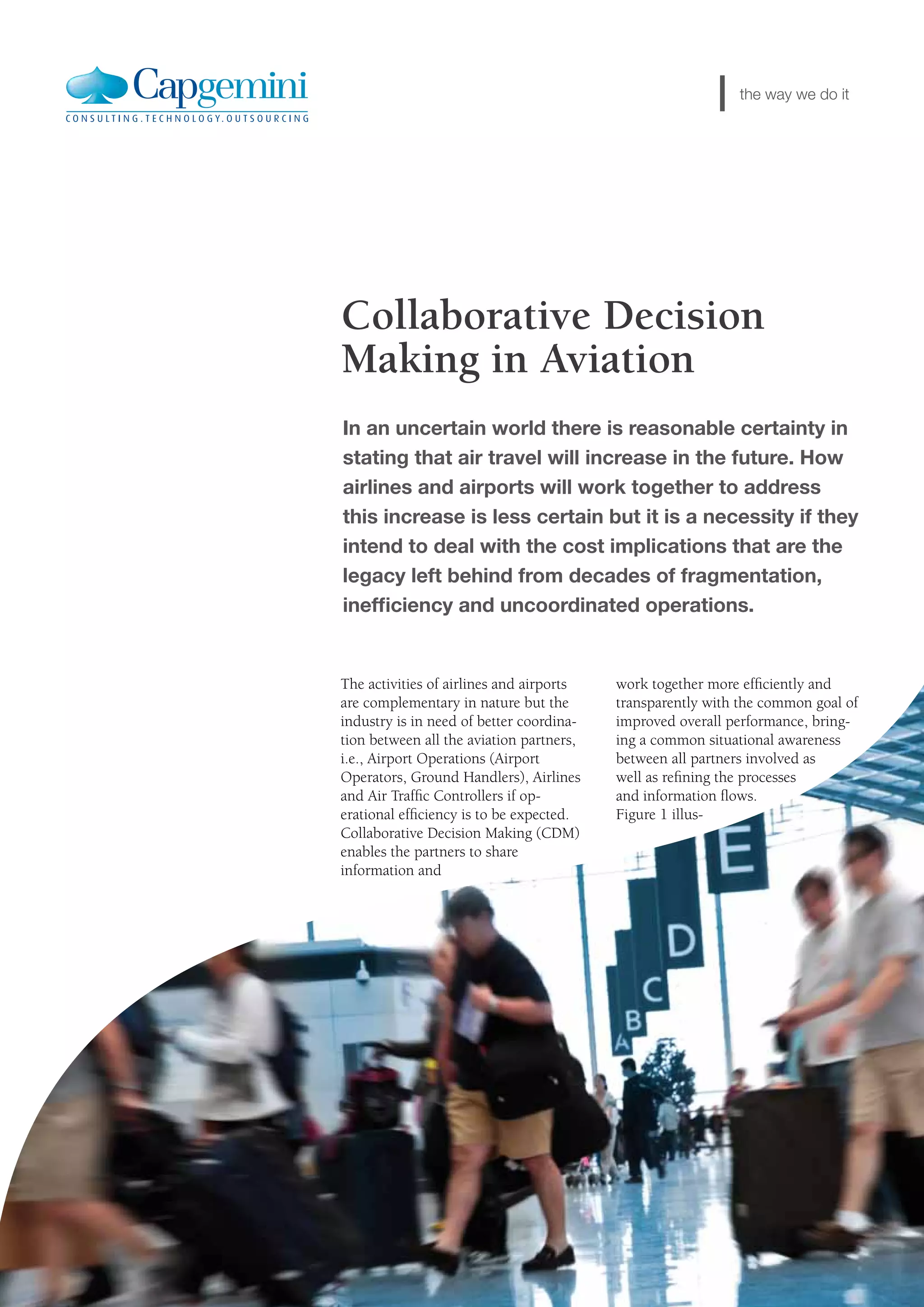 Collaborative Decision Making in Aviation | PDF