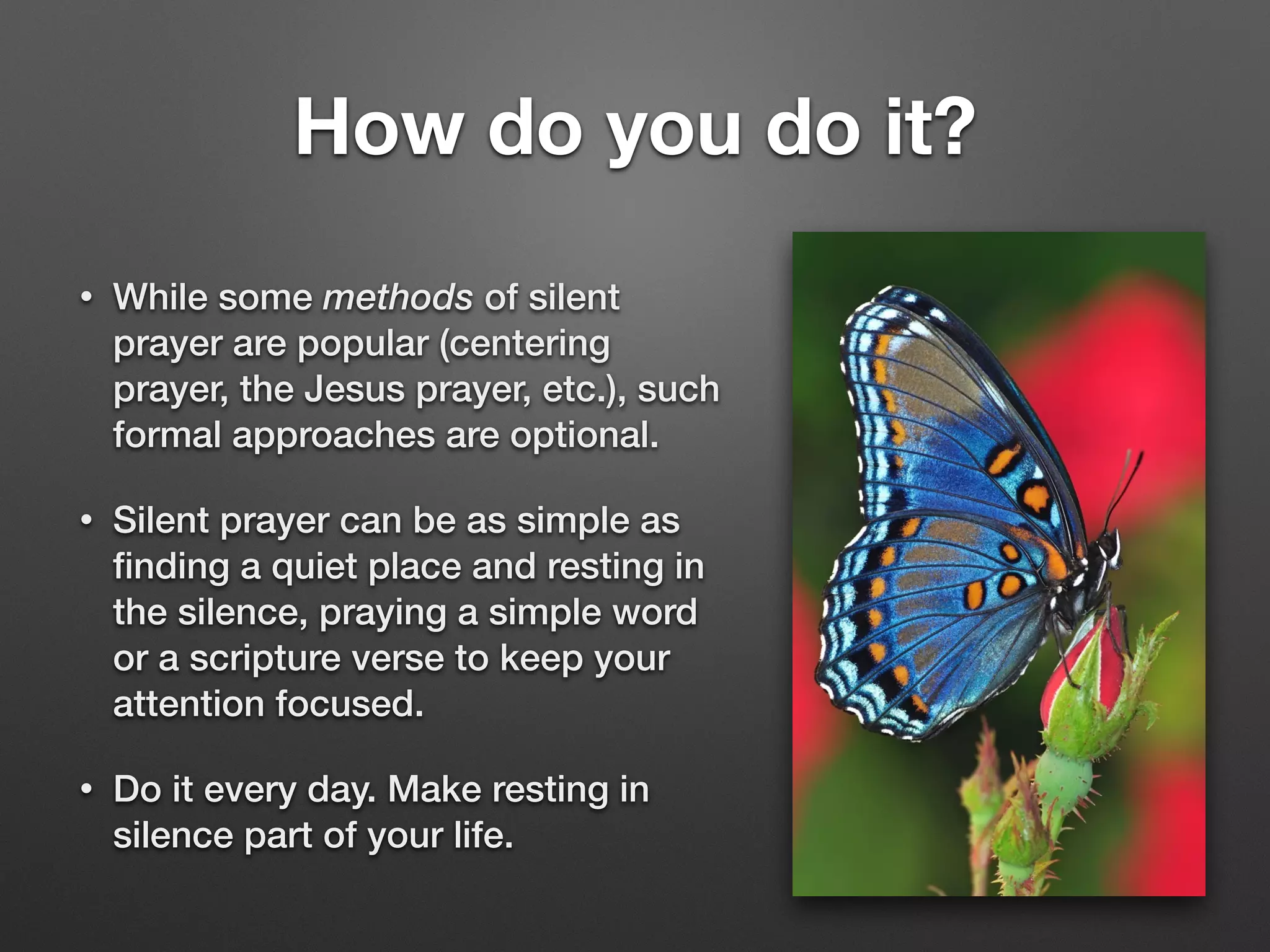 Silent Prayer and Contemplation | PDF