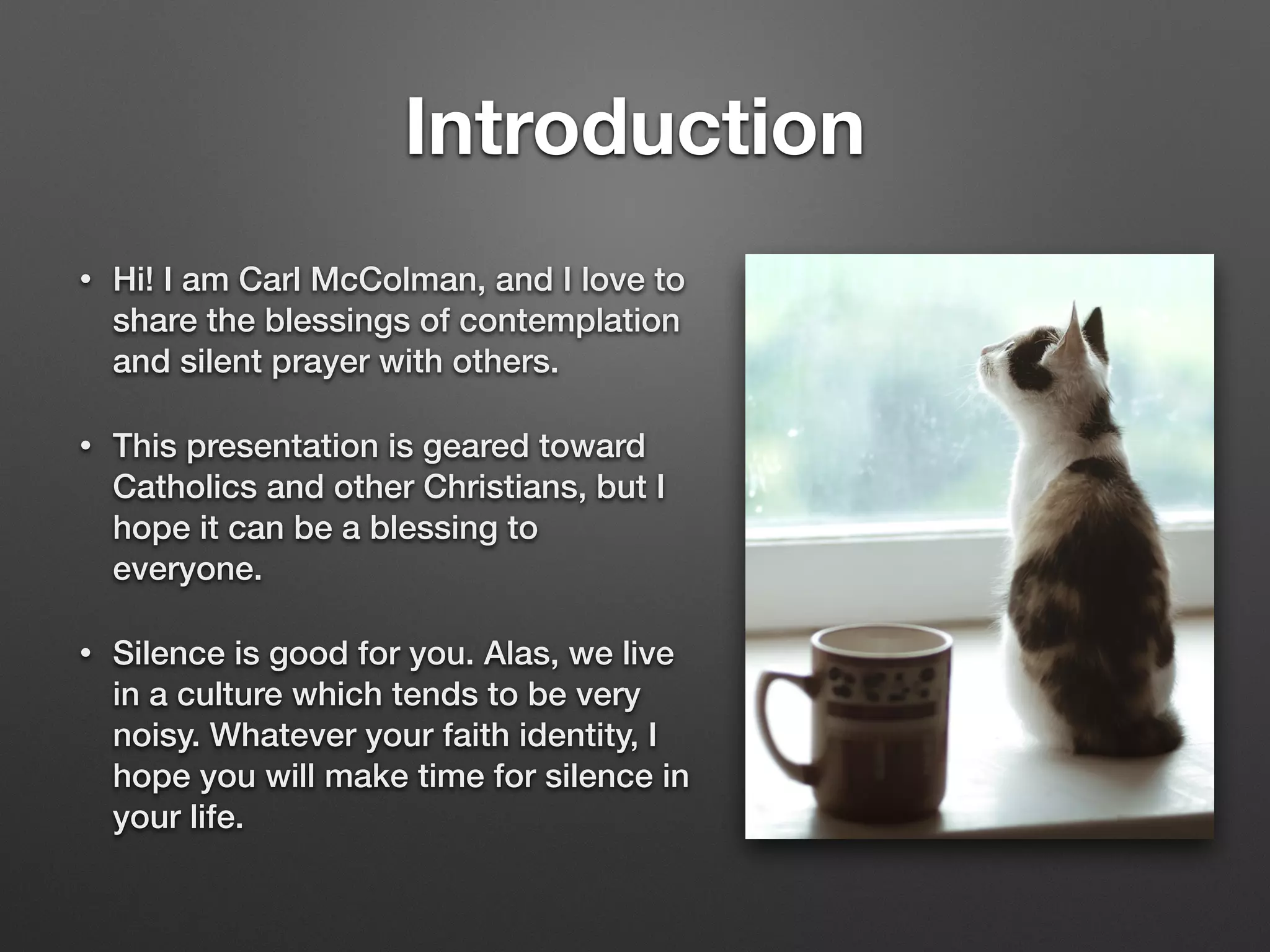 Silent Prayer and Contemplation | PDF