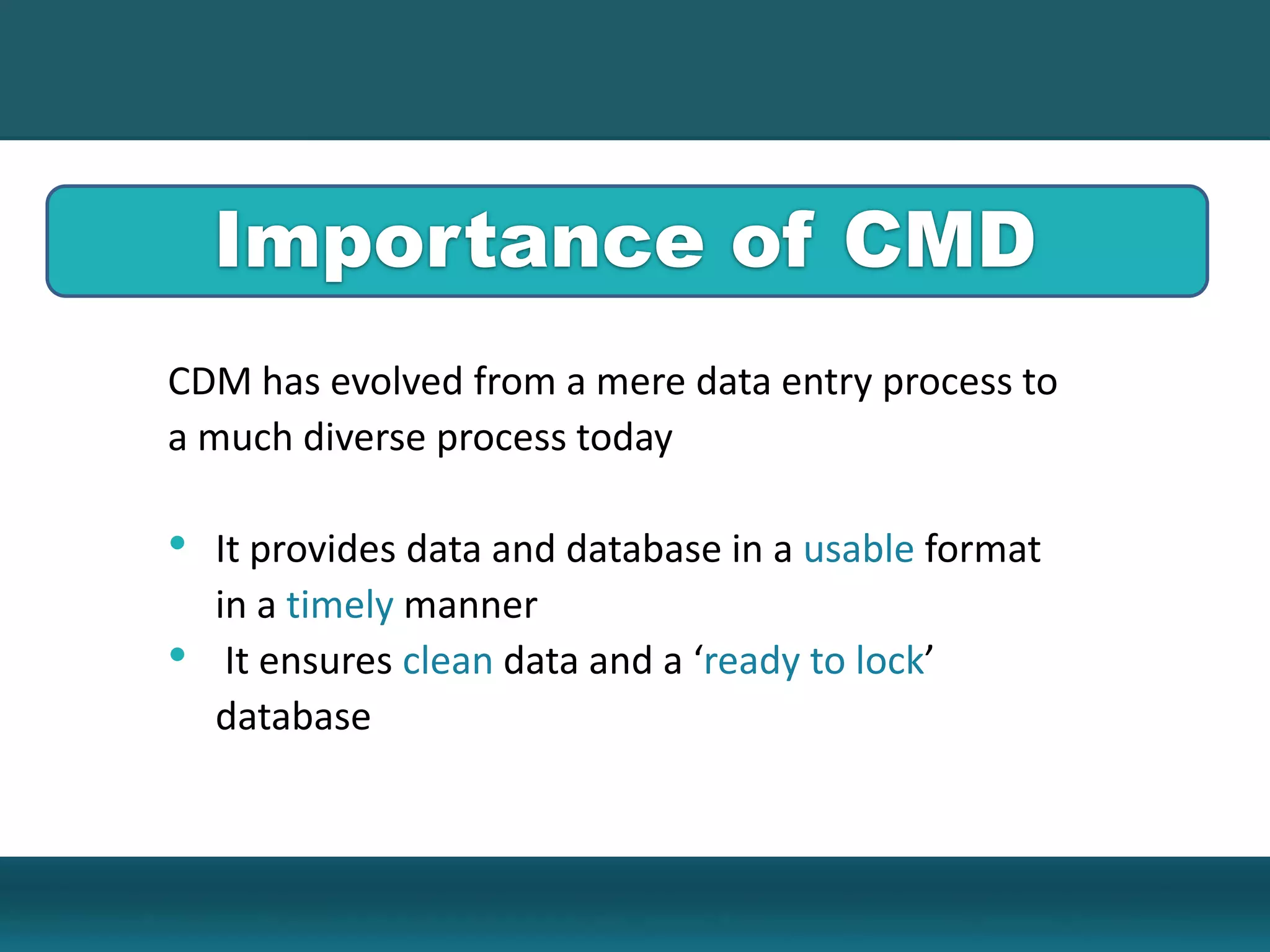 Clinical Data Management | PDF