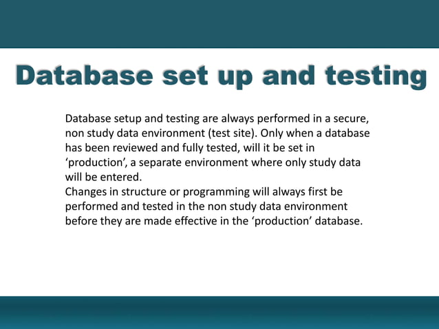 Clinical Data Management | PDF | Databases | Computer Software and Applications