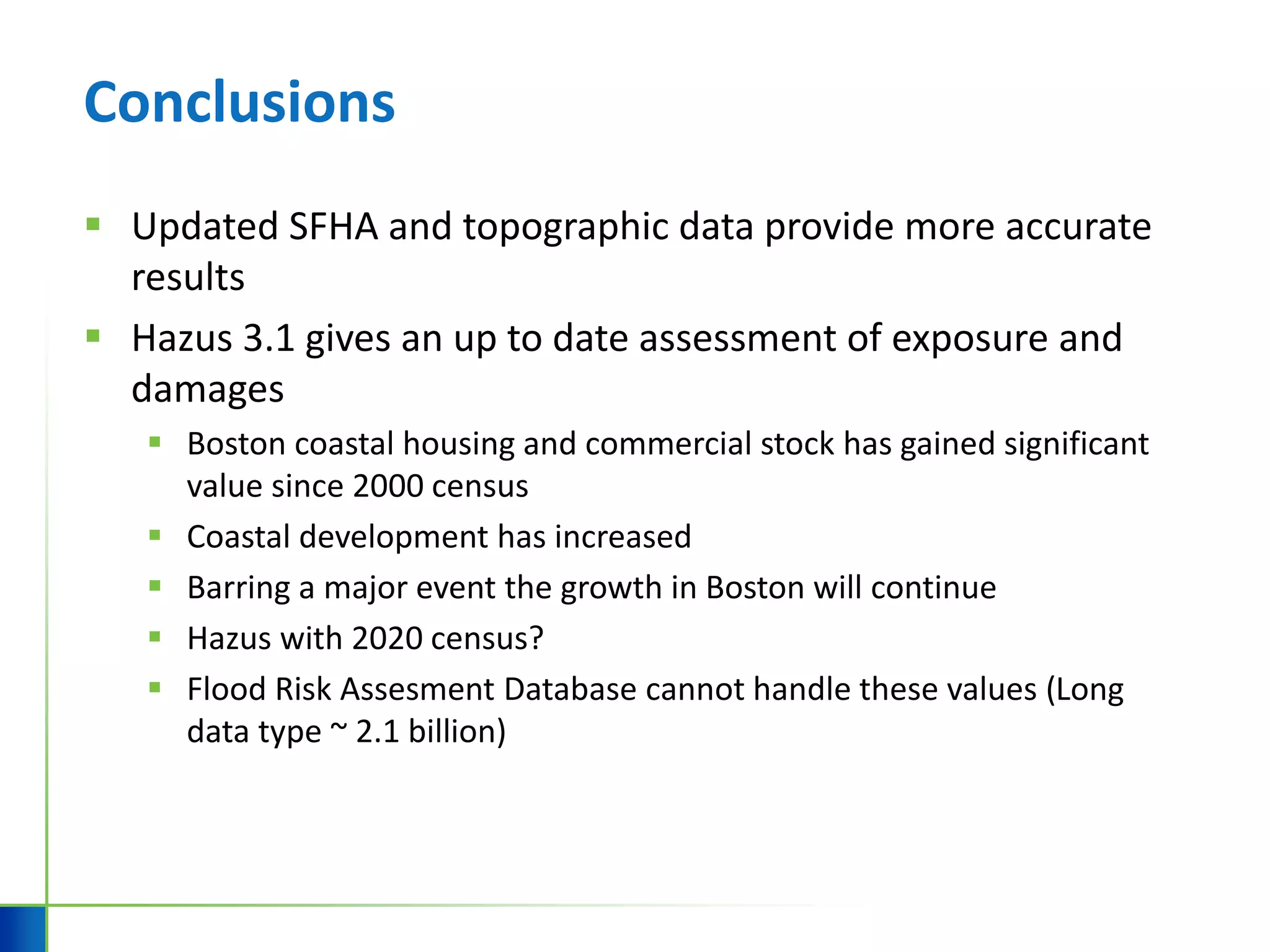 ASFPM 2016: Risk Identification Using Hazus | PPTX