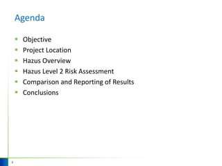 ASFPM 2016: Risk Identification Using Hazus | PPTX