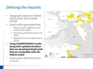 ASFPM 2016: Risk Identification Using Hazus | PPTX