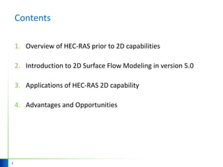 ASFPM 2016: Applications of 2D Surface flow Modeling in the New HEC-RAS ...
