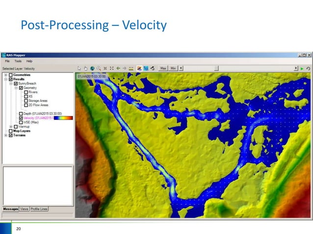 ASFPM 2016: Applications of 2D Surface flow Modeling in the New HEC-RAS ...