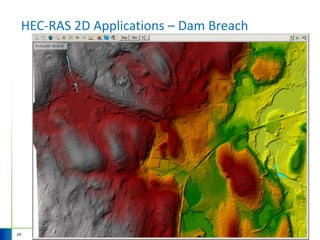 ASFPM 2016: Applications of 2D Surface flow Modeling in the New HEC-RAS ...