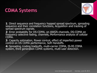 CDMA | PPTX