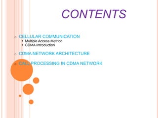 Cdma ppt for ECE | PPT | Computer Networking | Computing