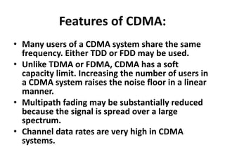 Code Division Multiple Access | PDF