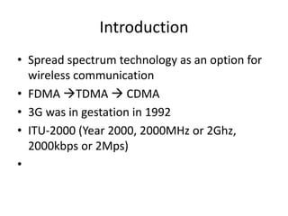 Cdma & 3 g | PPT