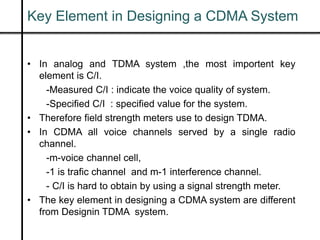 CDMA cellular radio network | PPT