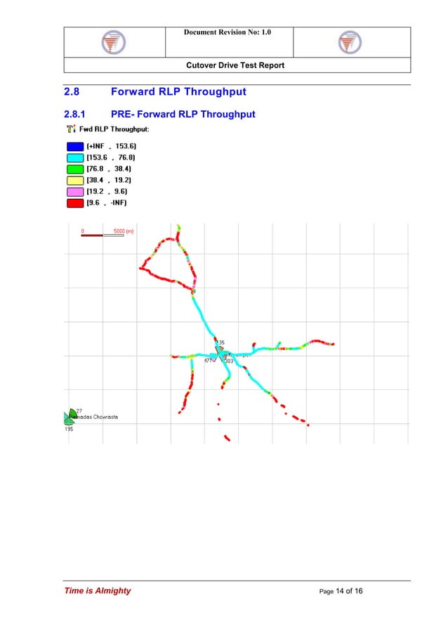 CDMA Drive Test Report Format | DOC | Computer Software and ...