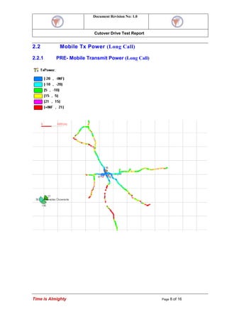 CDMA Drive Test Report Format | DOC