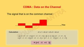 Code-Division Multiple Access (CDMA) | PPTX