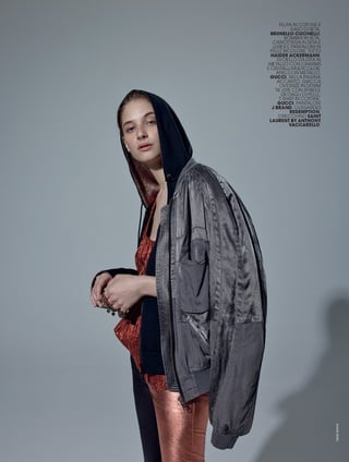 Charlotte Day Covers Marie Claire Italy | PDF