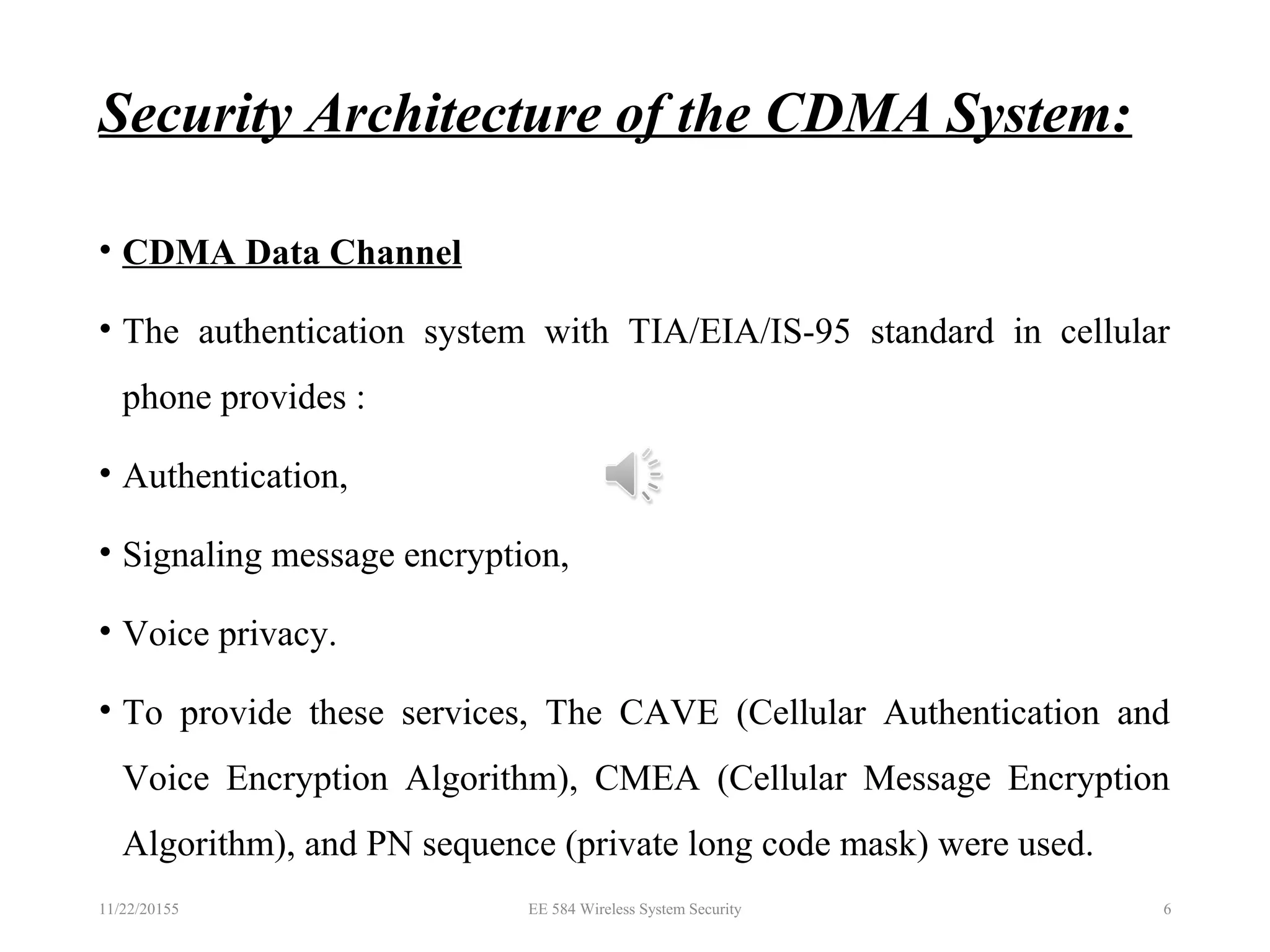Cdma wireless security | PPT | Internet of Things | Internet