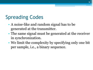 Cdma, speard spectrum | PPT