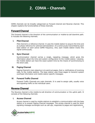 Cdma tutorial | PDF | Technology & Computing
