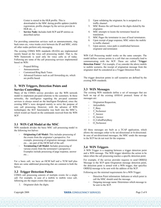 CDMA Wireless Intelligent Network for advanced SMS | PDF