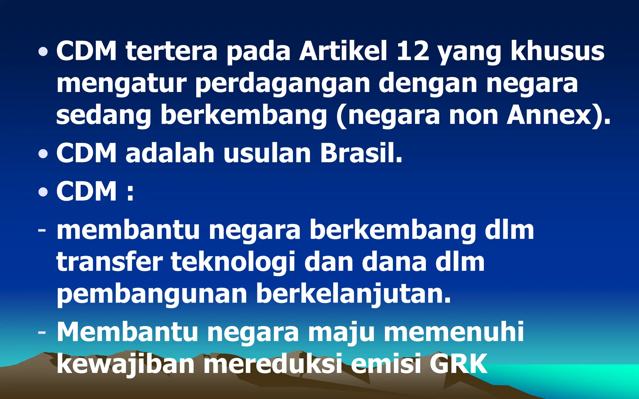 CDM DAN CARBON TRADECDM DAN CARBON TRADE.ppt